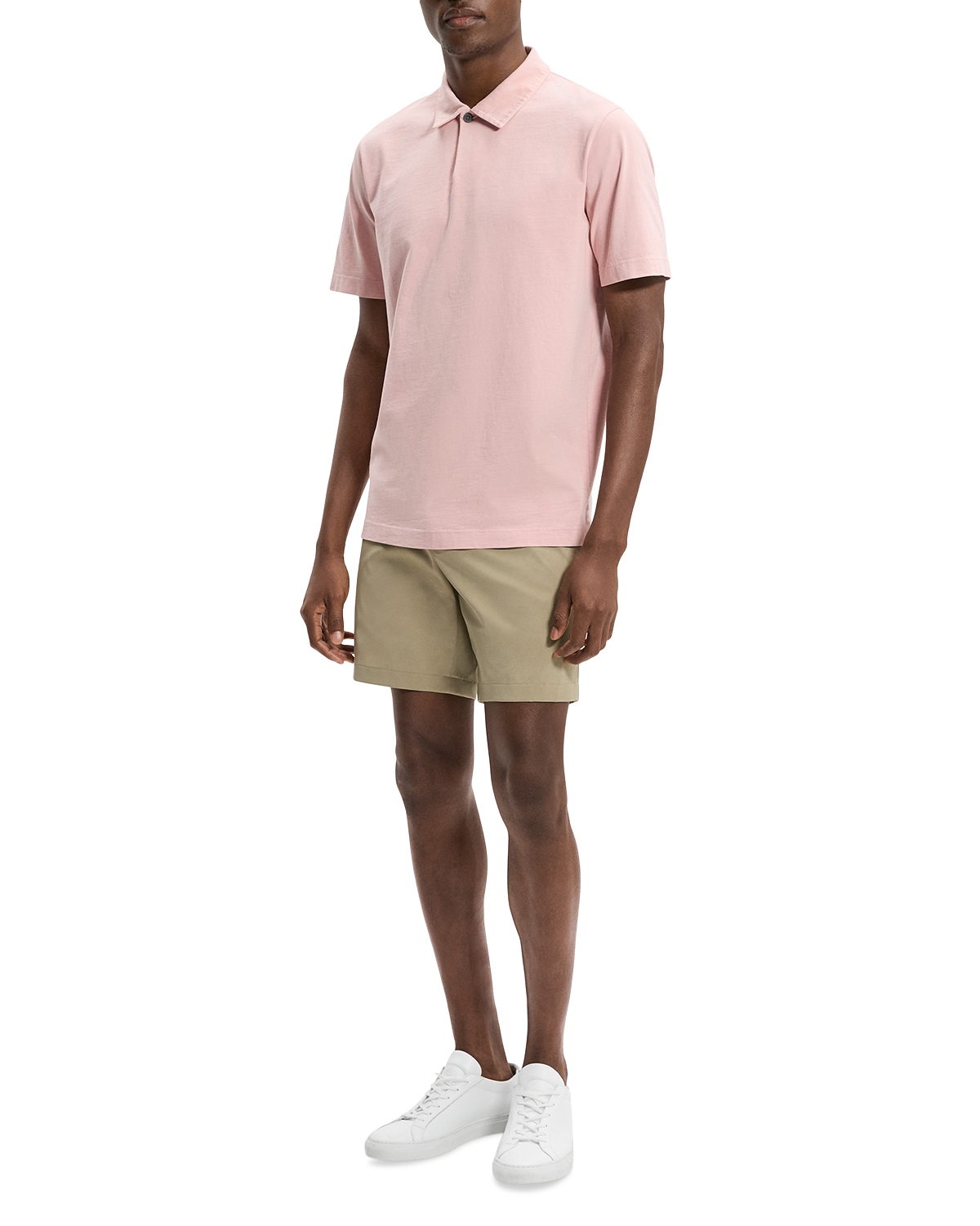 THEORY tinted baltic polo shirt